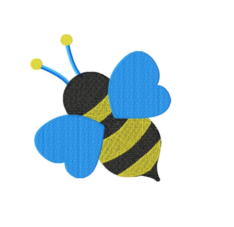 Bee Embroidery Design Bumblebee Embroidery Design Download - Etsy