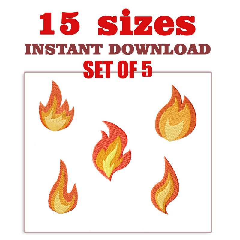 Flame Pattern - Etsy