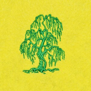Willow Tree Embroidery Design: Machine Embroidery File (digital ...