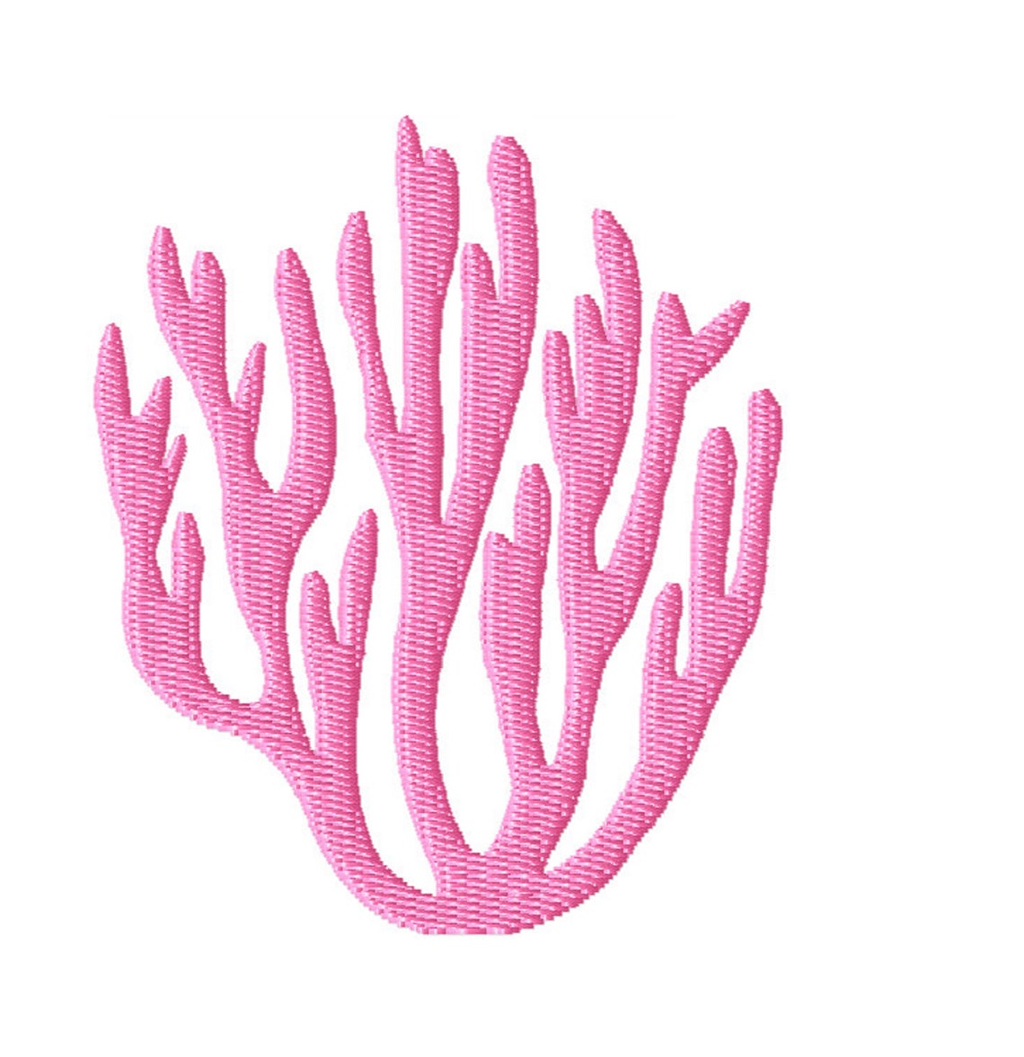Coral Embroidery Design mini fichier récif corallien | Etsy