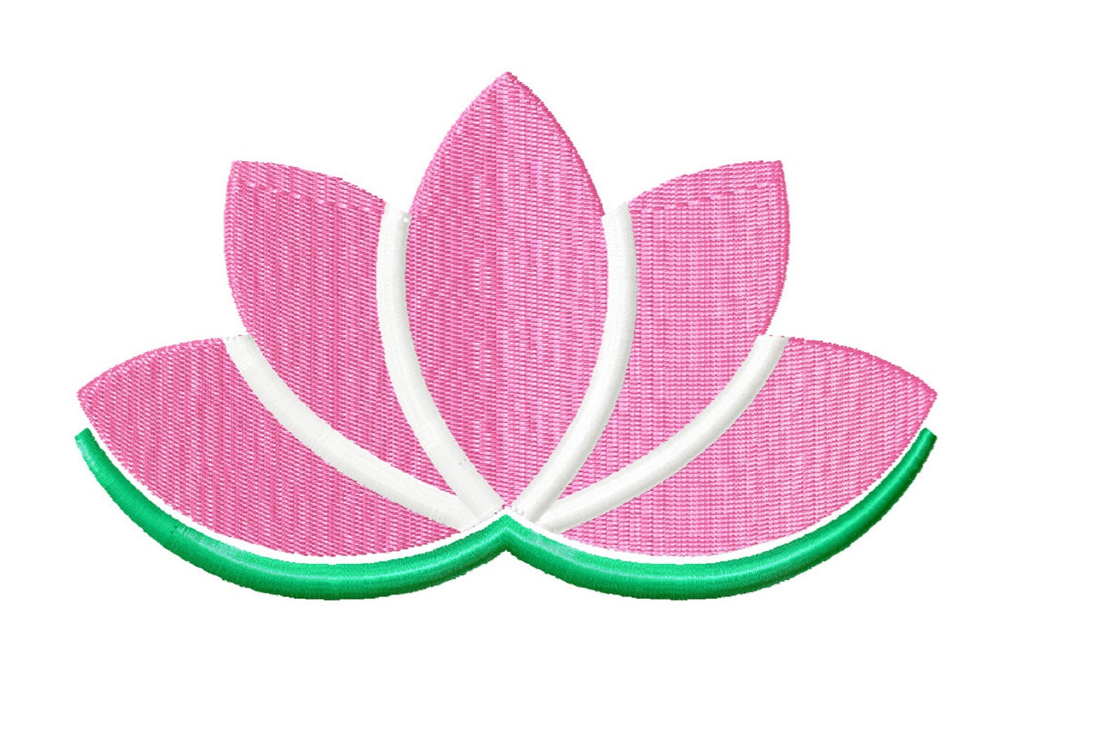 Lotus Embroidery Designs Mini Flower Embroidery Lotus Floral - Etsy