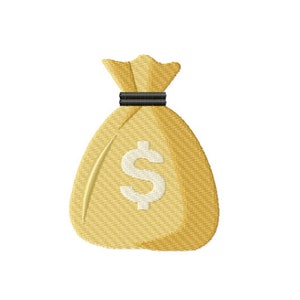 Money Bag Embroidery Design File, Money Bag Embroidery Machine ...
