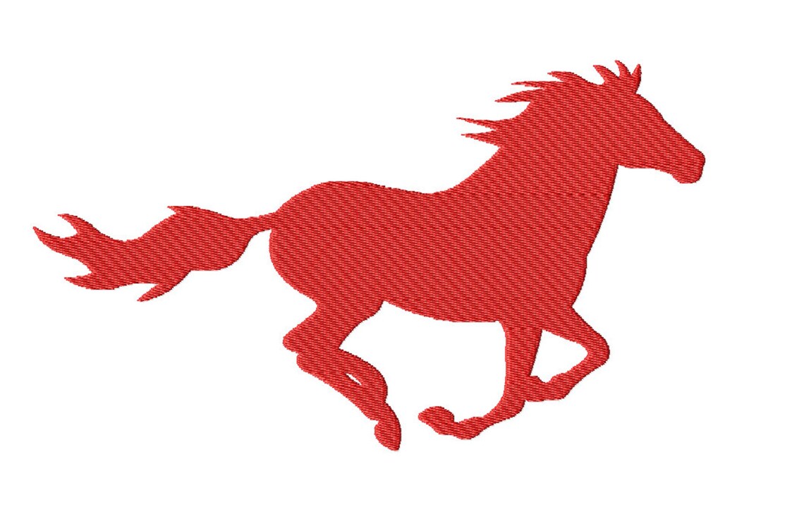 Horse Embroidery Design Horse Set of 5 Horse Machine - Etsy