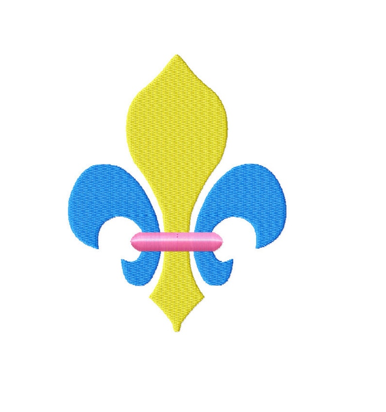 Fleur de lis embroidery designs Fleur de lis Embroidery | Etsy