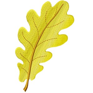 Oak Leaf Embroidery Design, Oak Leaf Design, Machine Embroidery Designs Leaf - Etsy UK