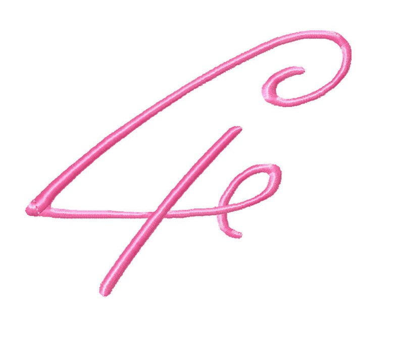 Numbers Embroidery Design Numbers Only 17 Sizes height - Etsy