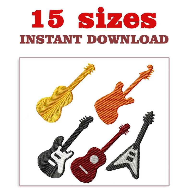 Guitar Quilt Pattern - Etsy