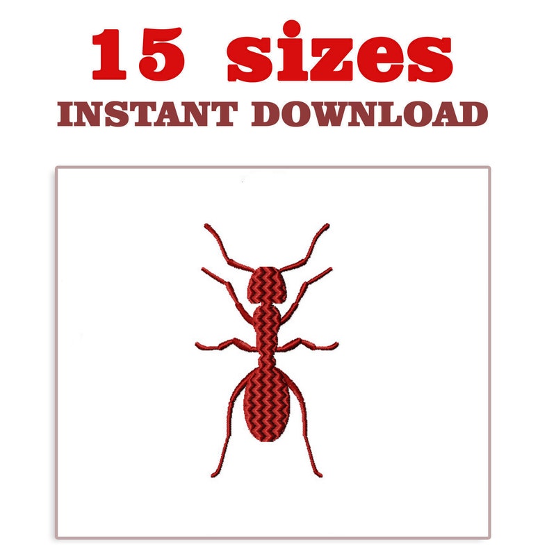 Ant Embroidery - Etsy