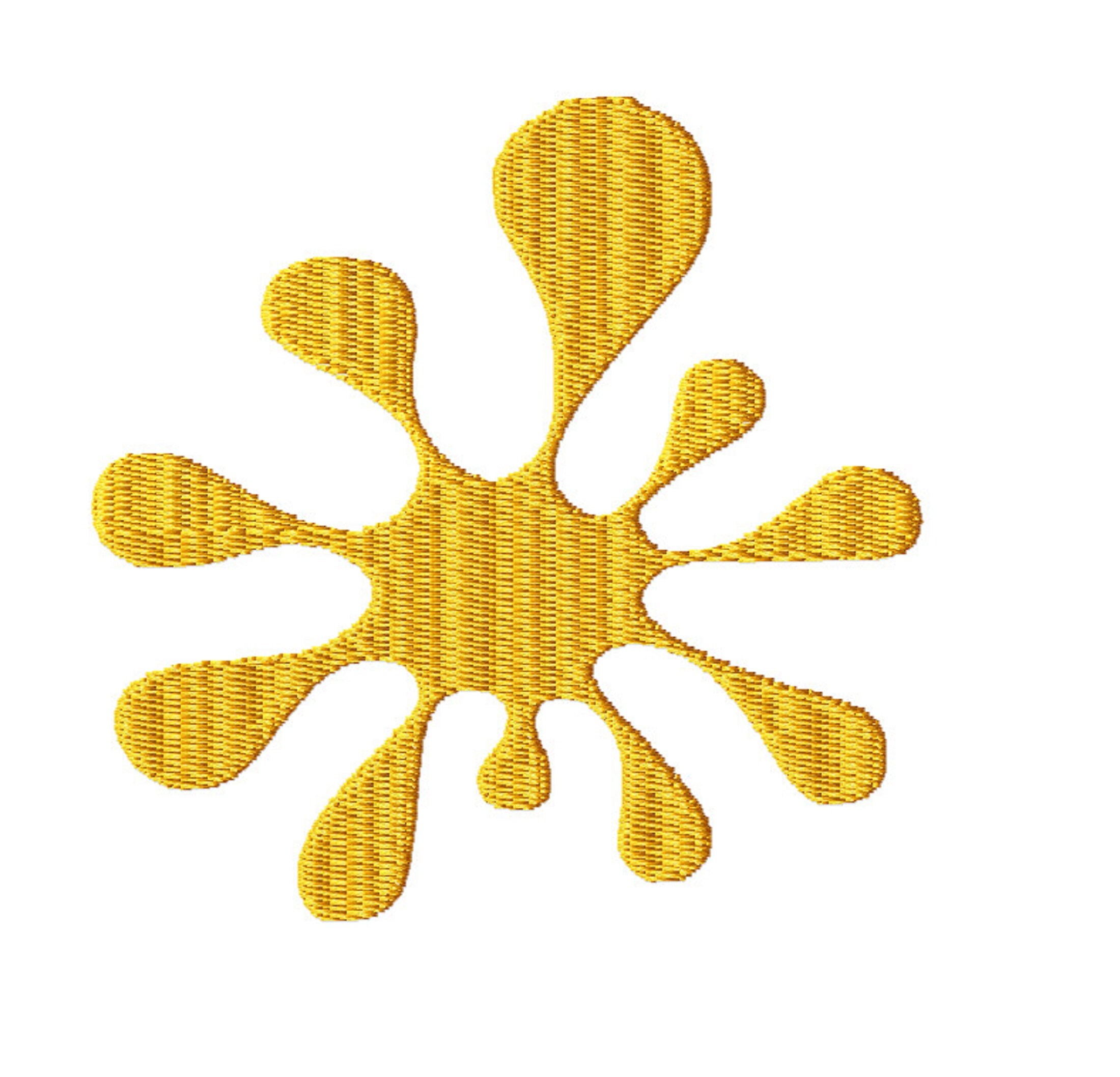 Blot Embroidery Design Spot Set of 5 Height 20 Mm to 160 - Etsy