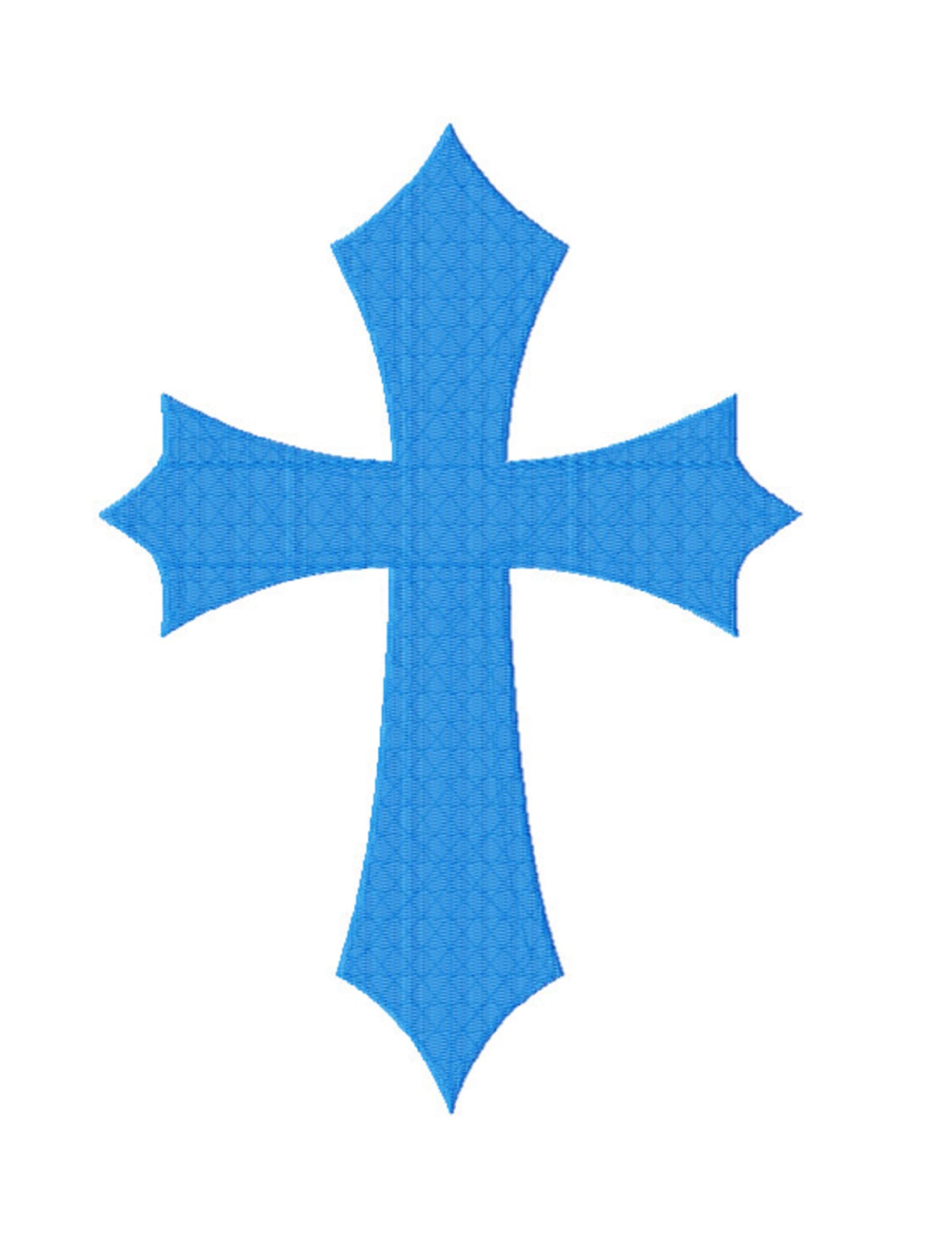 Cross Embroidery Design , Cross Set of 5, Christian Cross Embroidery ...