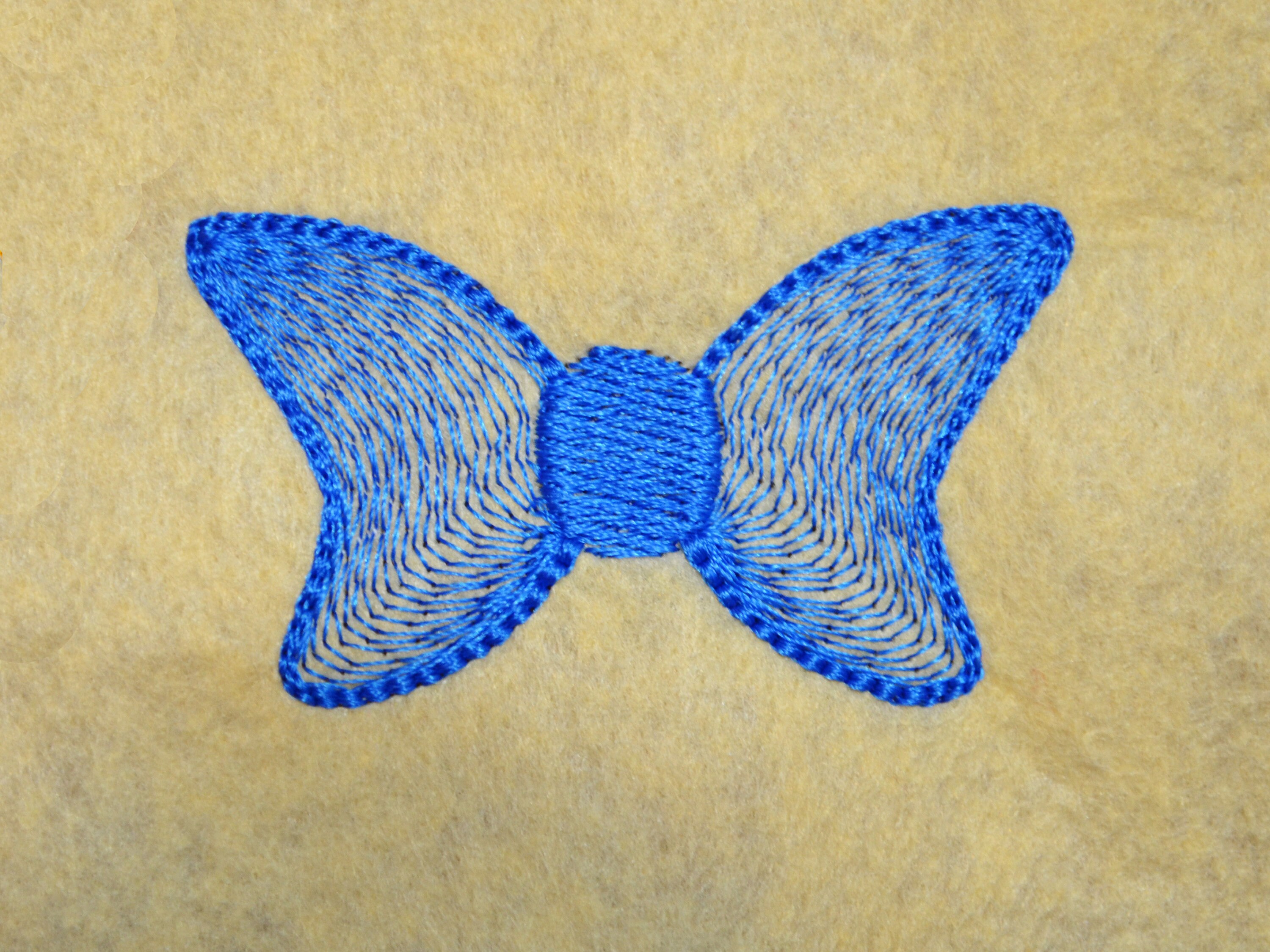 Bow Tie Embroidery Design Download Embroidery Machine | Etsy