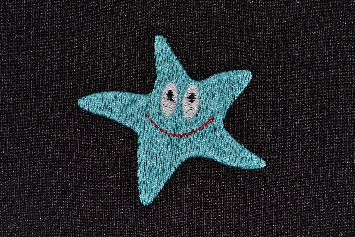 Starfish Embroidery Design Download Embroidery Machine | Etsy