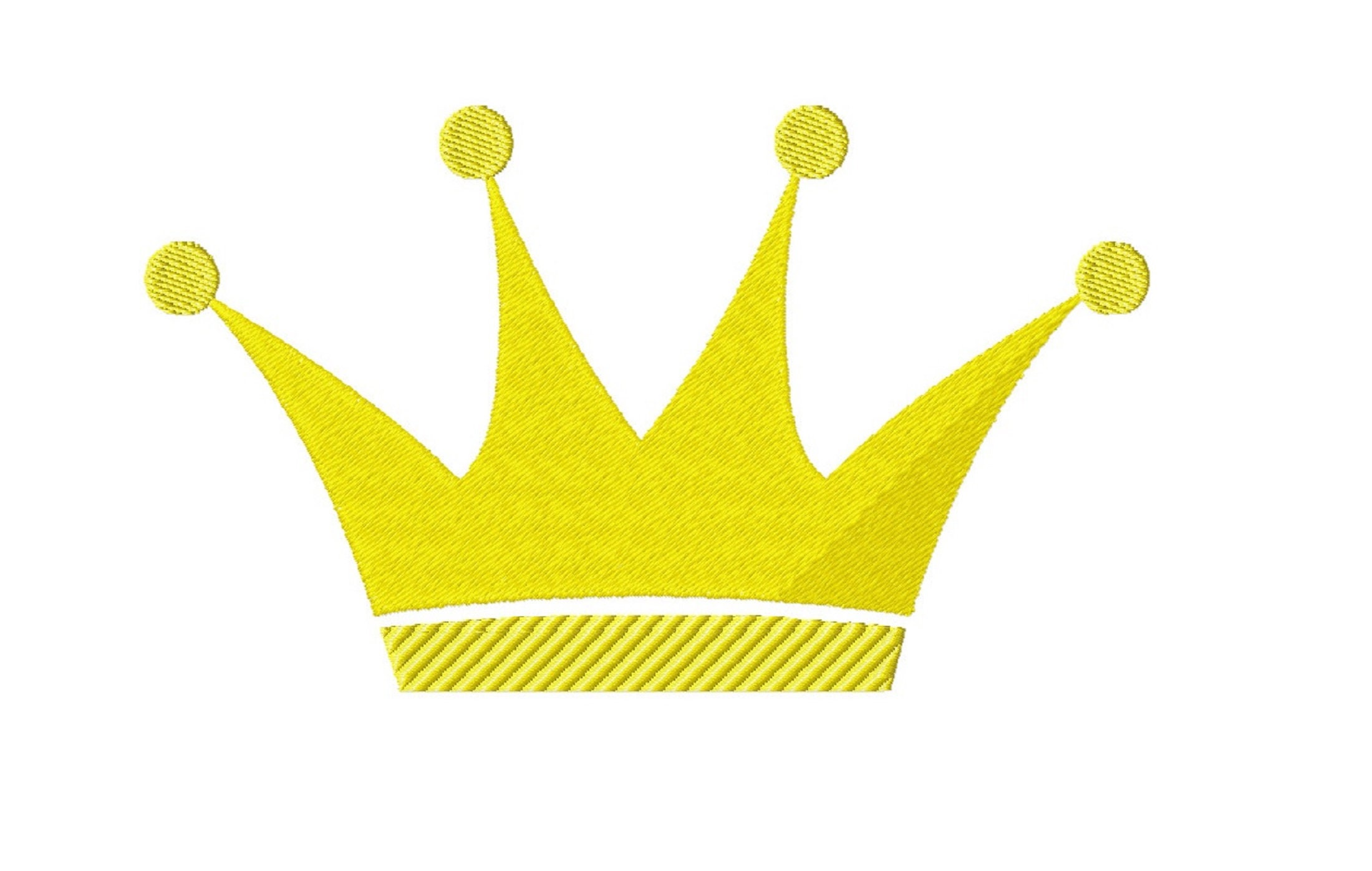 Crown Embroidery Design Crown Set of 5 Machine Embroidery | Etsy
