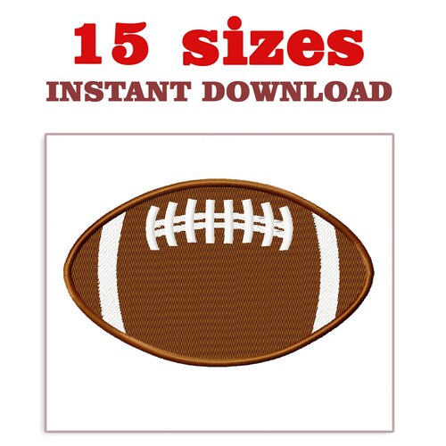 Football Embroidery Design Ball Sport Machine Embroidery - Etsy