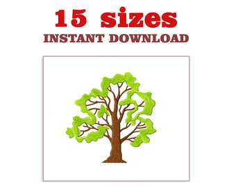 Tree Embroidery - Etsy