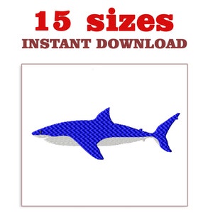 Shark Embroidery Designs, Mini Shark Embroidery, Shark Machine ...