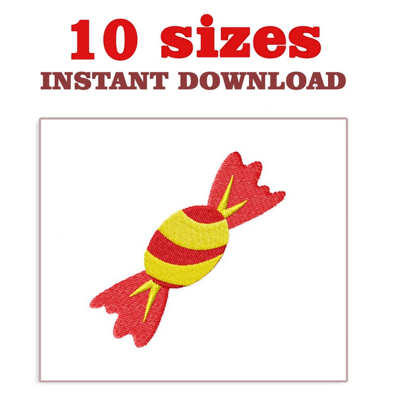 Candy Embroidery - Etsy