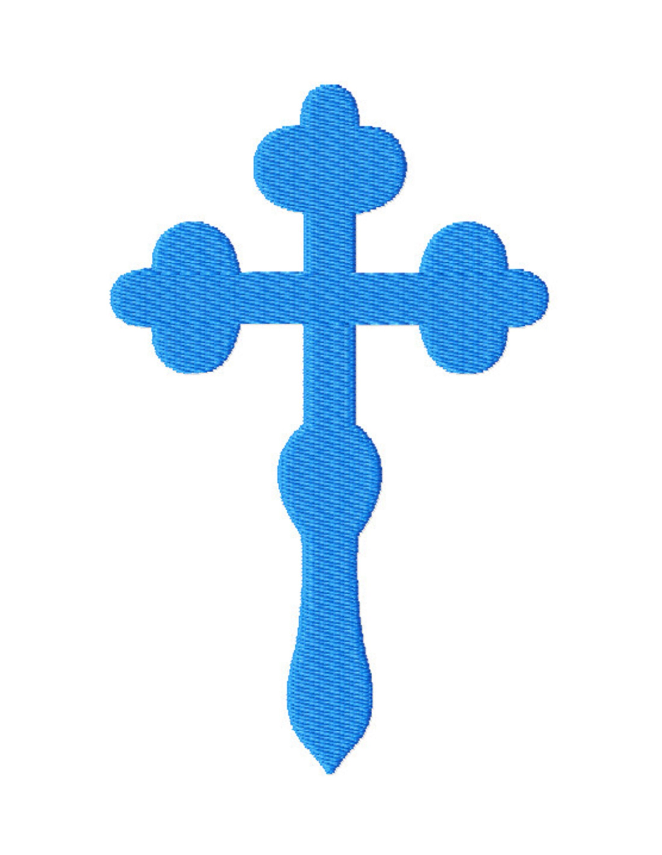 Cross Embroidery Design Cross Set of 5 Height 20 Mm to 160 - Etsy