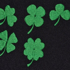 Leaf Clover Embroidery Design , Clover Set of 5, Four Leaf Clover ...