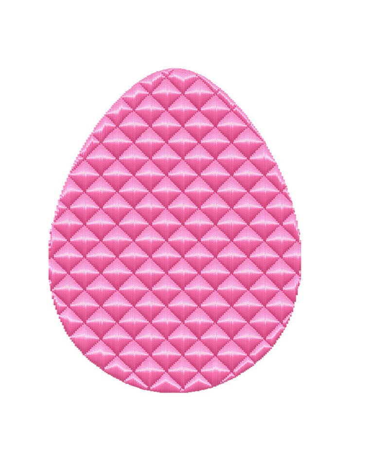 Easter Egg Embroidery Design 9 Options Fill Download - Etsy