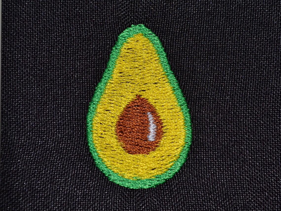 Avocado Embroidery Designs Avocado Embroidery Machine - Etsy
