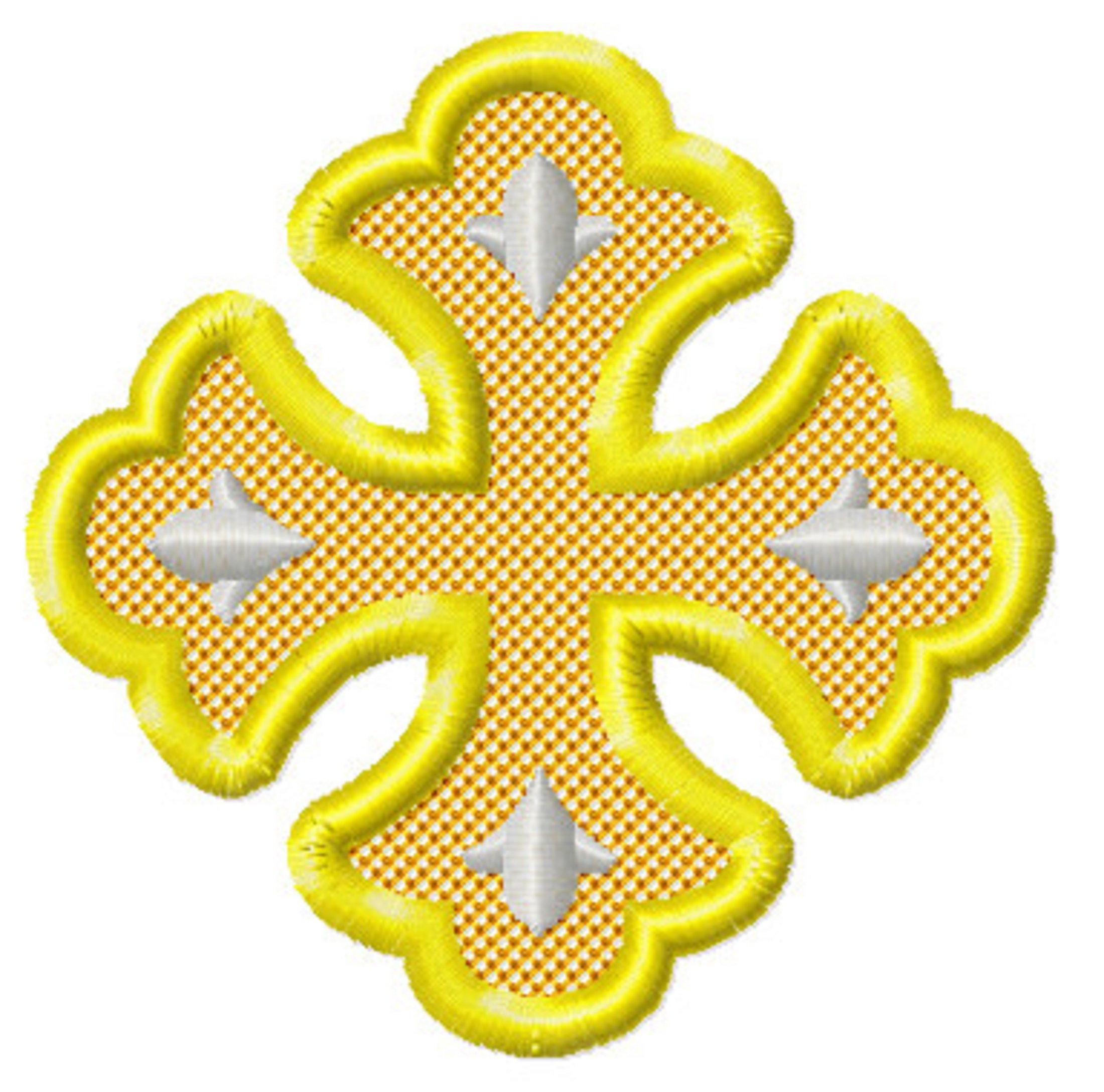 Cross Embroidery Design Patterned Cross Set of 5 Patterned - Etsy