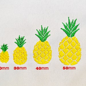 Pineapple Embroidery Design, Download Pineapple Embroidery, Fruit ...