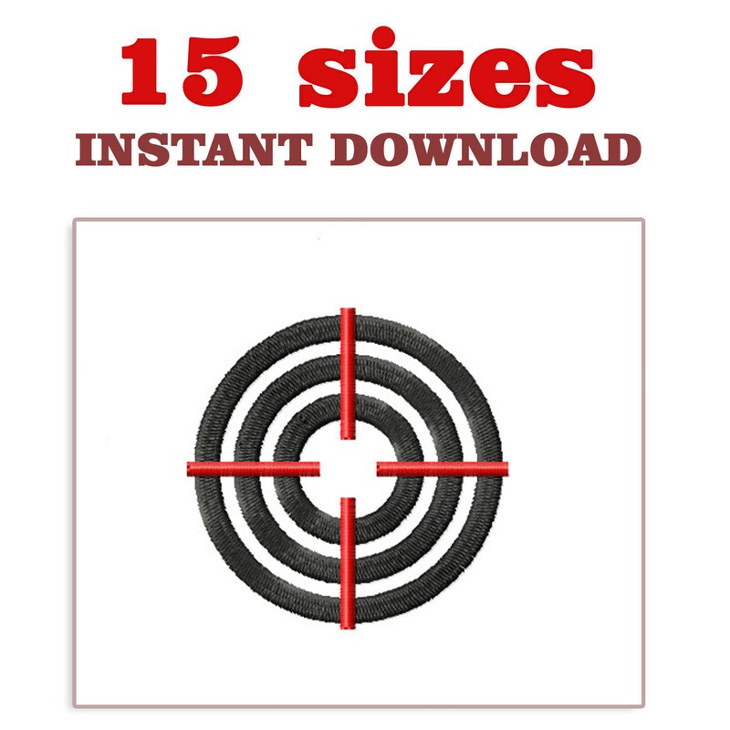 Target Embroidery - Etsy