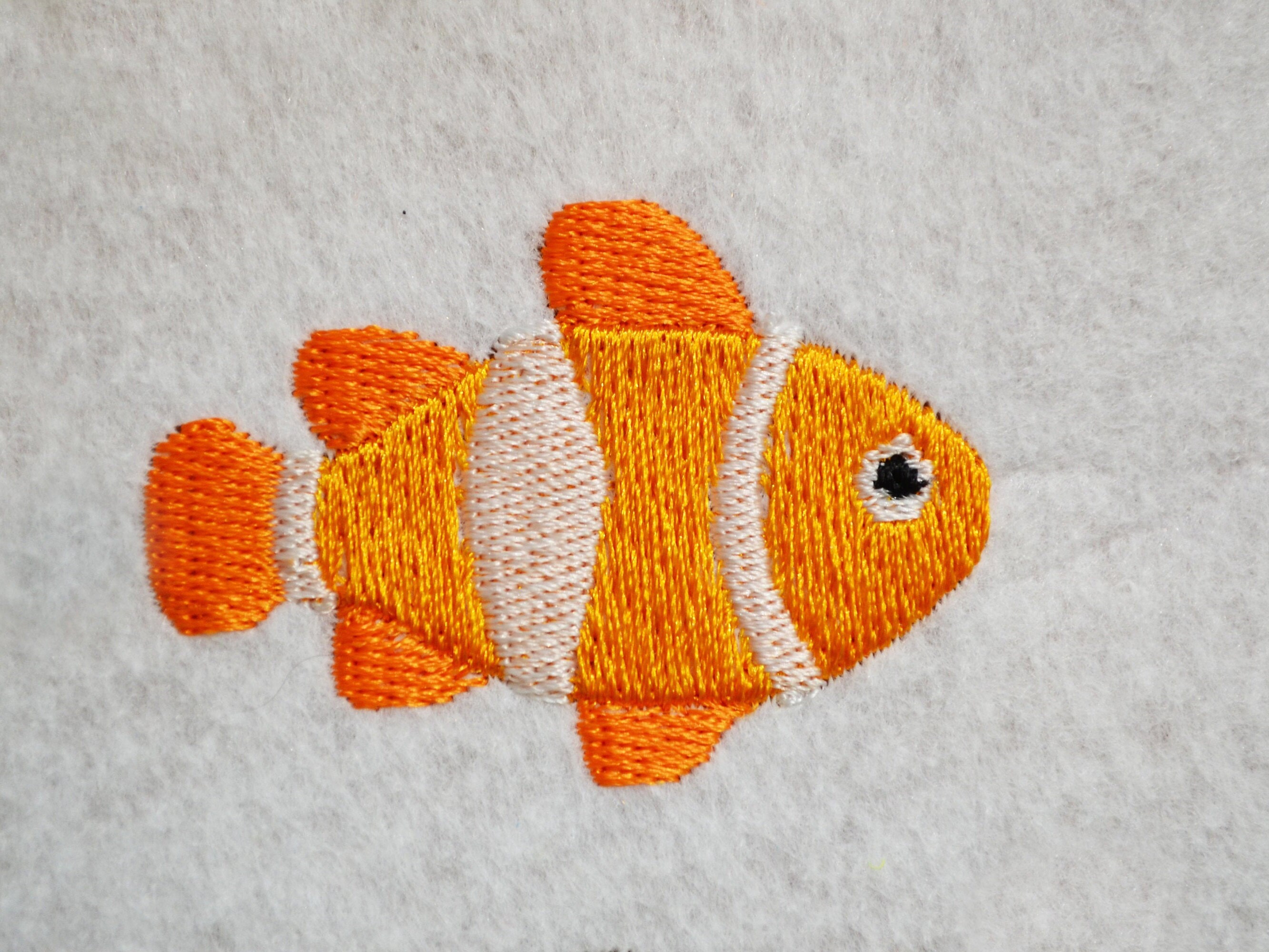 Fish Embroidery Design Fish Aquarium Design Machine - Etsy