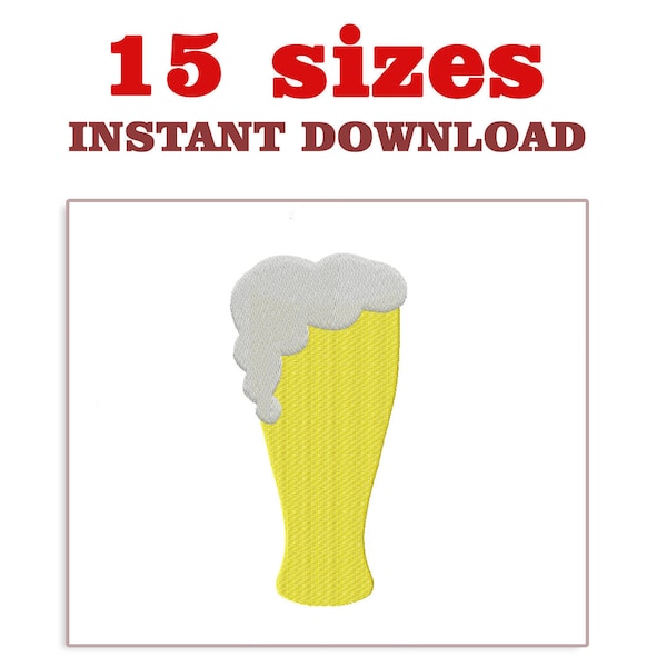 Beer Embroidery Designs - Etsy