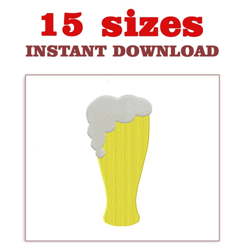 Beer Embroidery Designs - Etsy