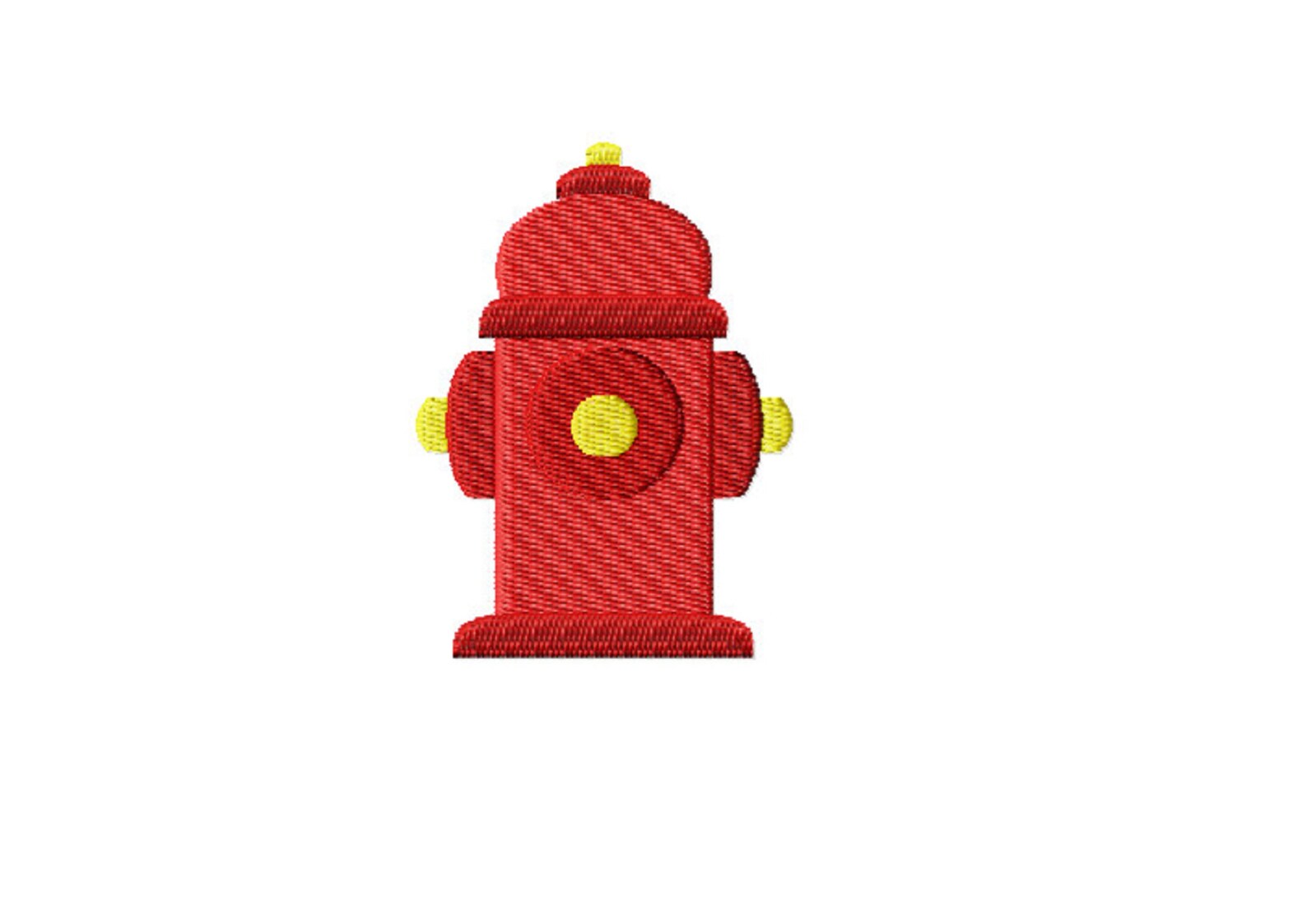 Red Fire Hydrant Embroidery Design: Machine Embroidery File (digital ...