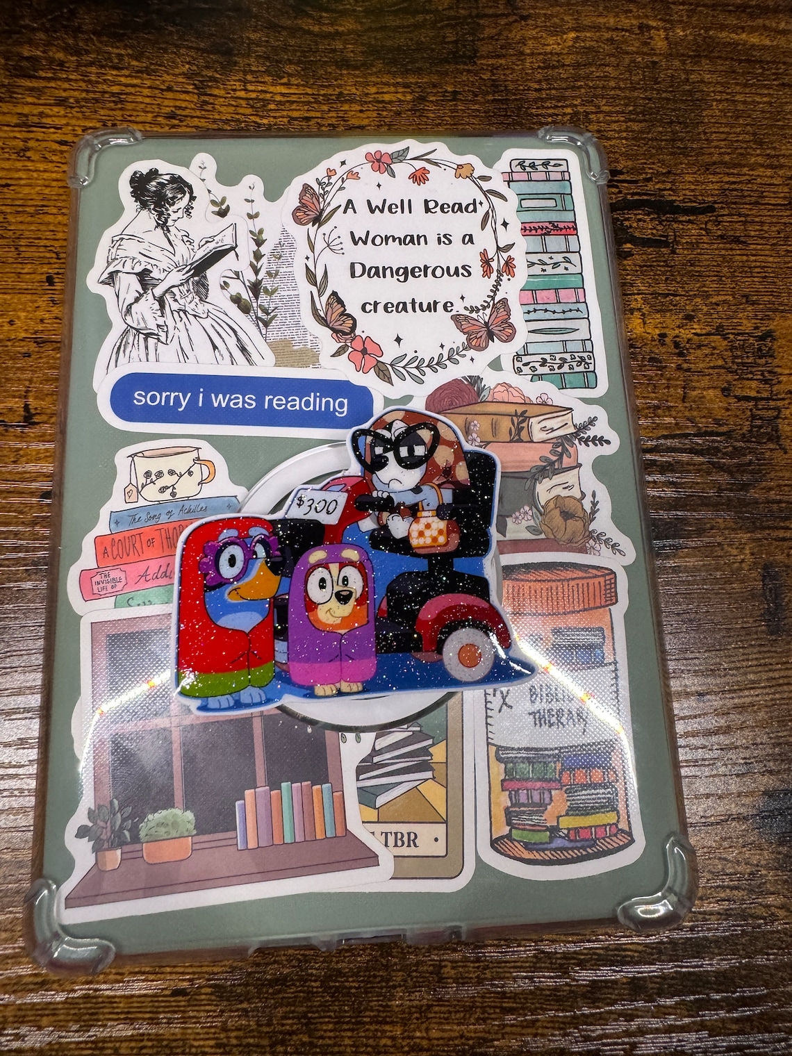 Cute Heeler Grannies Car Pop Socket Phone Grip for Cell Phone or Kindle ...