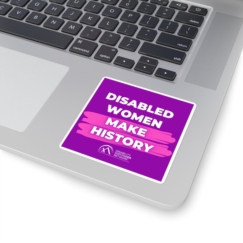 Sticker: Disabled Woman Make History - Etsy