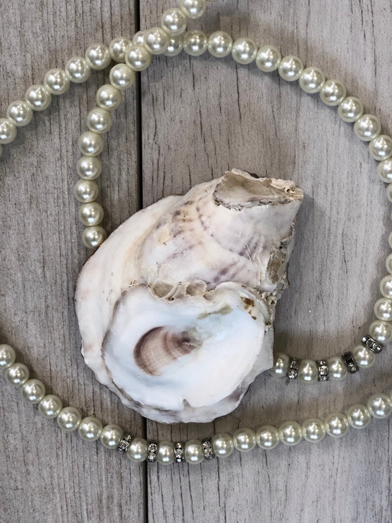 Oyster Shell Ring Dish Something Blue Wedding Gift Bridal - Etsy