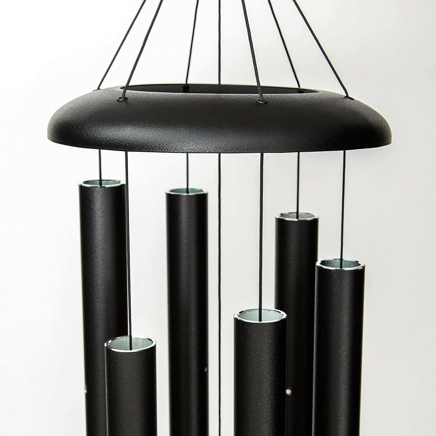 Corinthian Bells 44 Wind Chime Black Tuned C 44 Inch Wind River Chimes ...