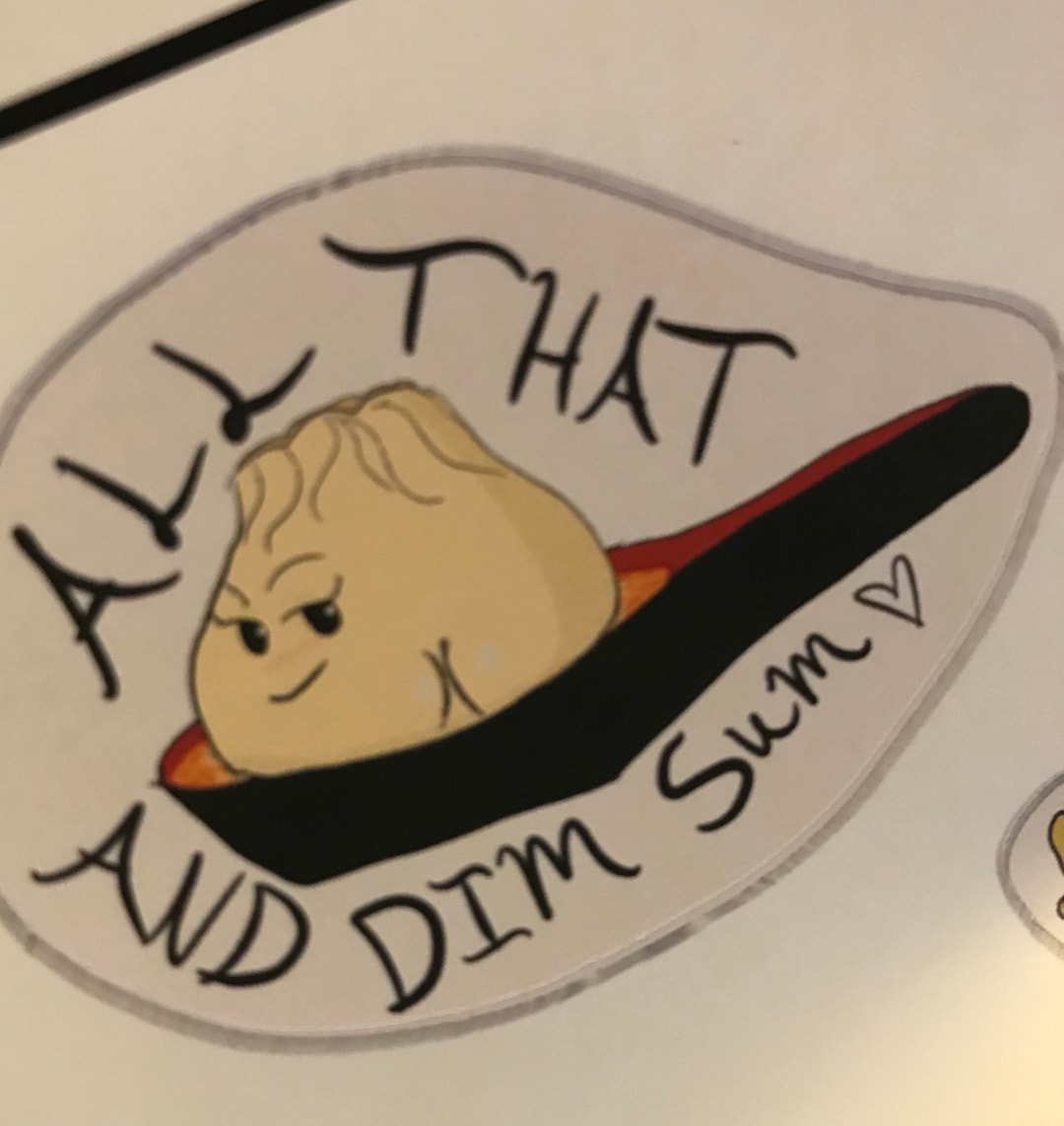 Dim Sum Sticker - Etsy