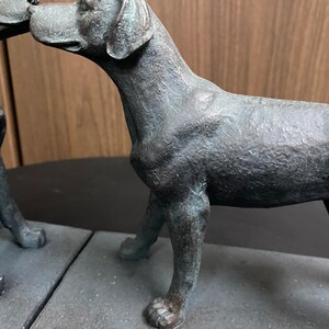 Sitting & Standing Dog Bookends - Etsy