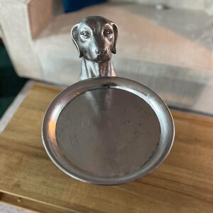 Quirky Silver Dog Butler Display Ornament - Etsy