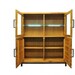 Rustic Oak Display Cabinet With LED Lights - 145 Cm Tall - Etsy