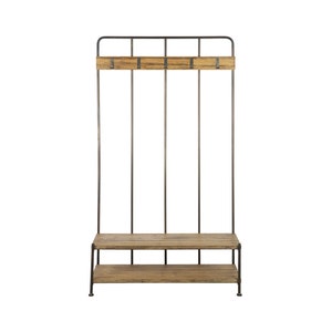 Industrial Style Stand-alone Coat Rack - Etsy UK