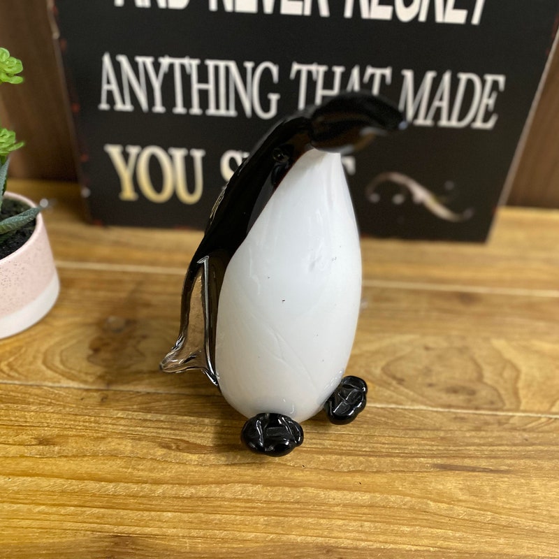 Glass Penguin - Etsy