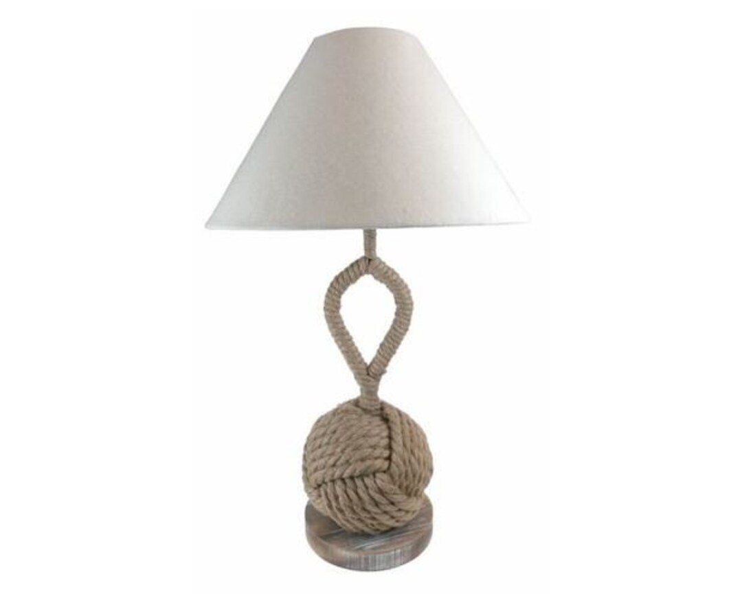 Rope Lamp Knot Lamp or Twisted Rope Lamp - Etsy Australia