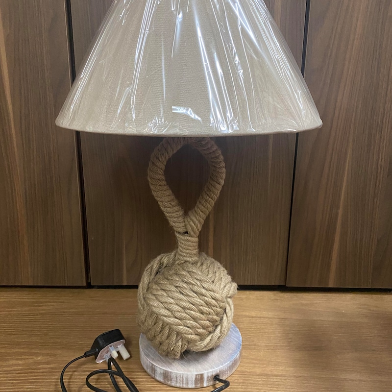 Rope Lamp - Etsy