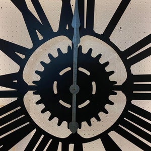 Cool Rectangular Wall Clock With LED Lights - Etsy