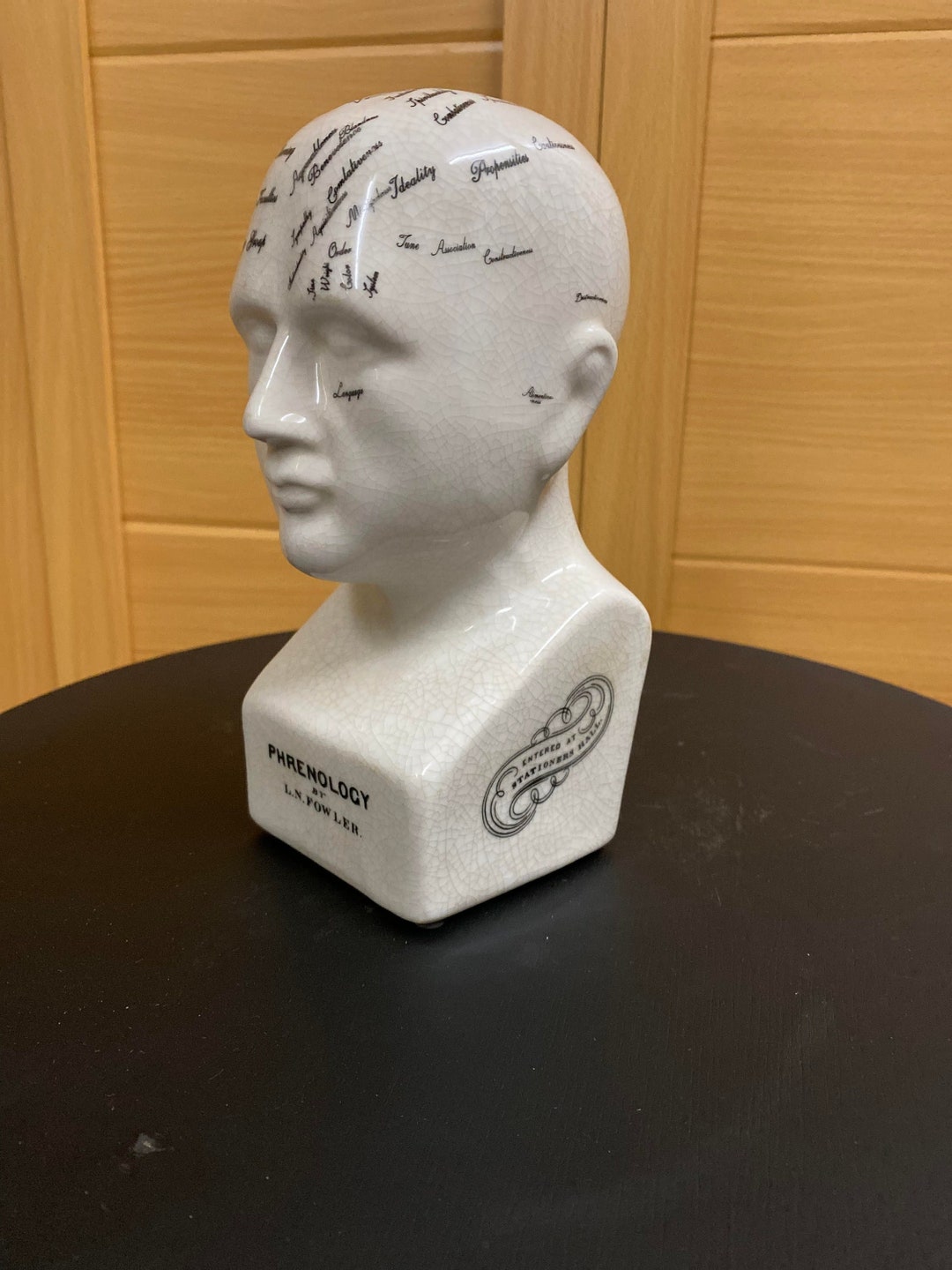 Antique Ceramic Small Phrenology Head - Etsy