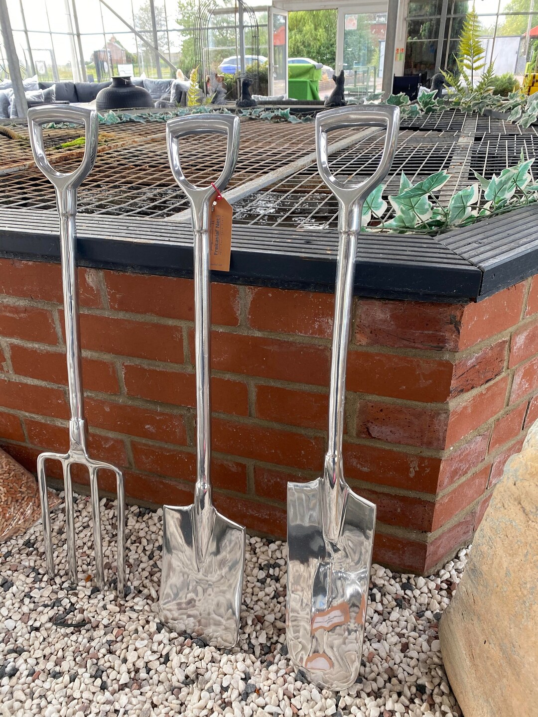 Garden Fork, Spade and Shovel Set Decor - Etsy