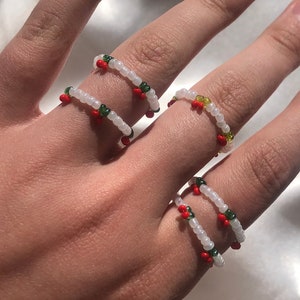 Cherry Rings :) - Etsy