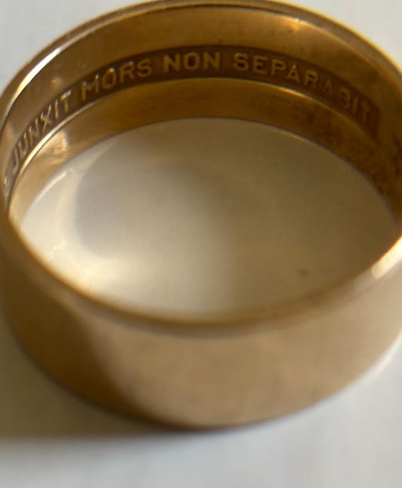 Vintage 10K Gold Masonic Ring - 14th Degree Scottish … - Gem