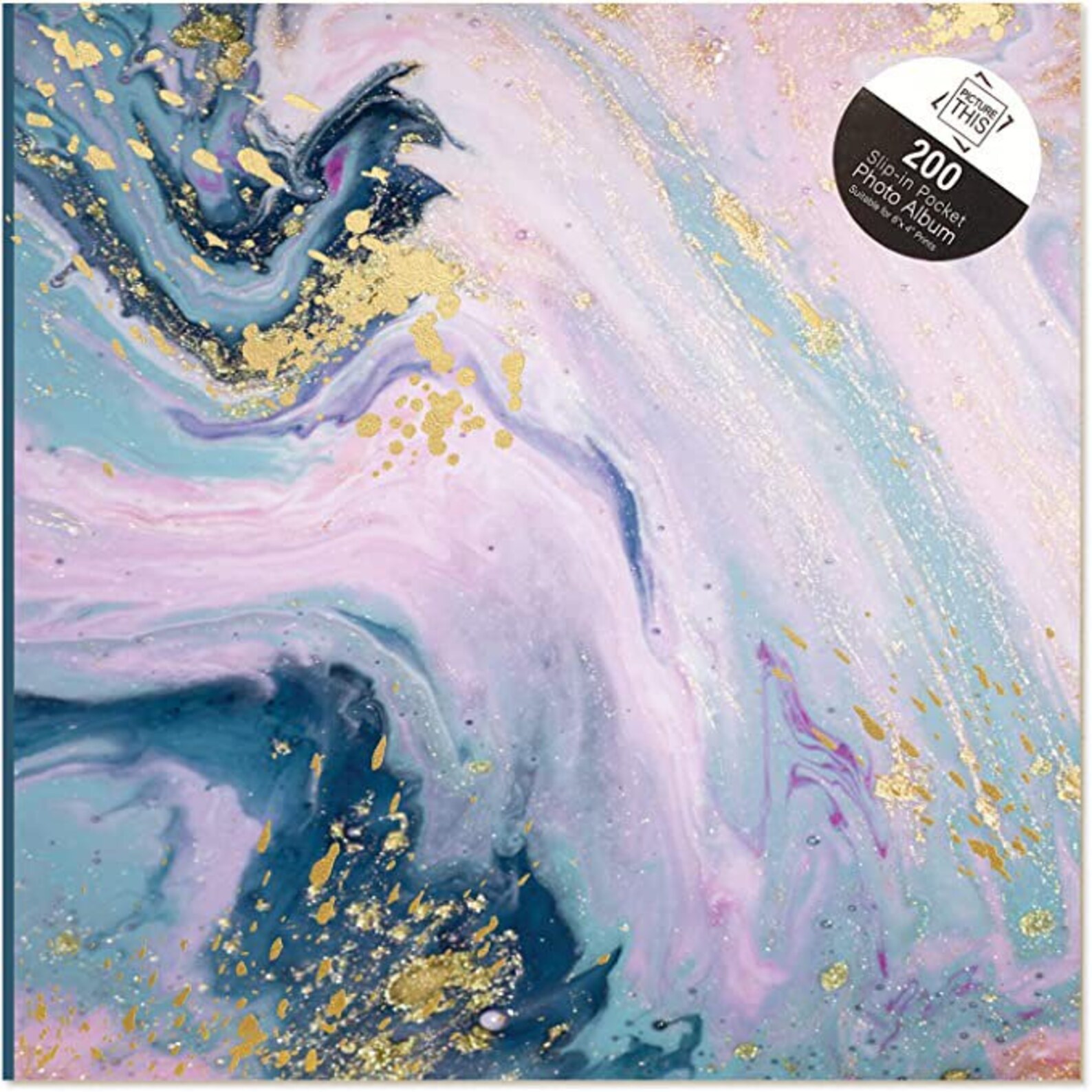 Marble photo album | Etsy